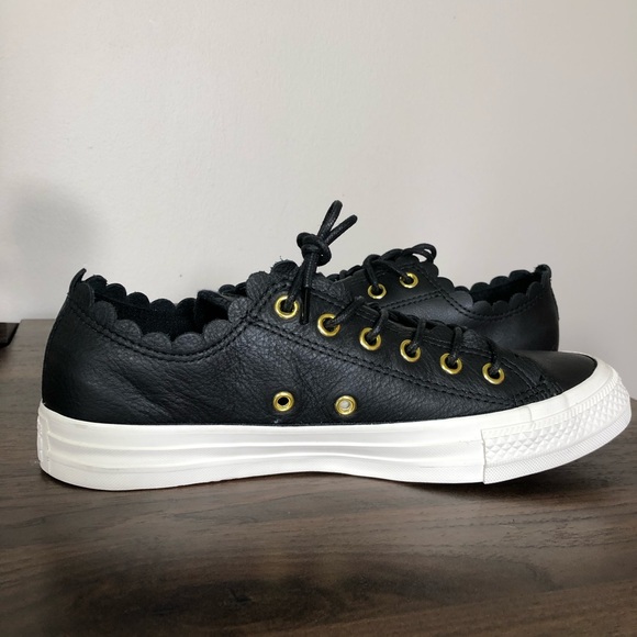 Converse | Shoes | New Converse Chuck Taylor Frilly Thrills 65 7 | Poshmark